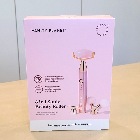 Vanity Planet | Skincare | Vanity Planet 3 In Sonic Beauty Roller New ...